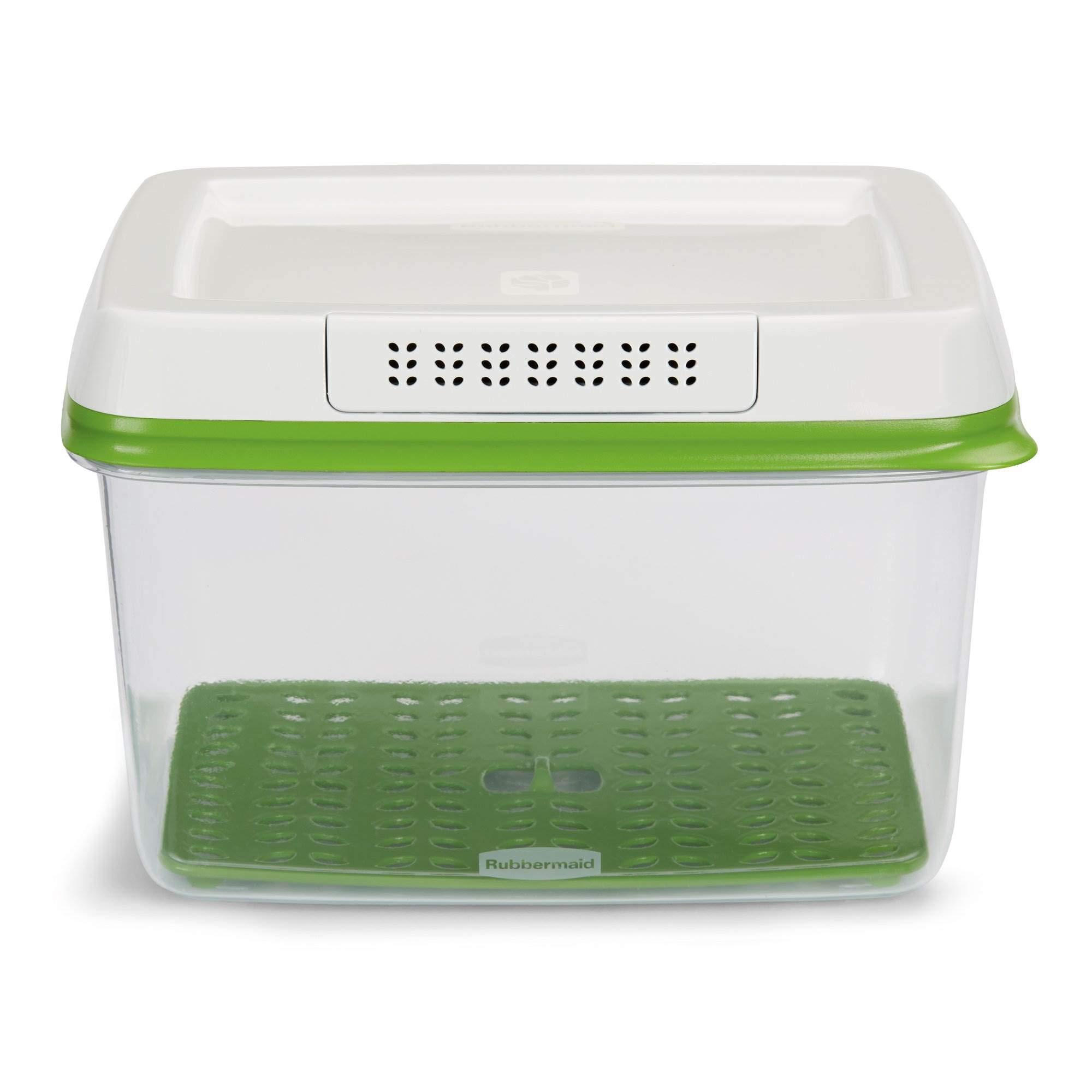 Rubbermaid Produce Food Storage, 17.3 Cup, Green