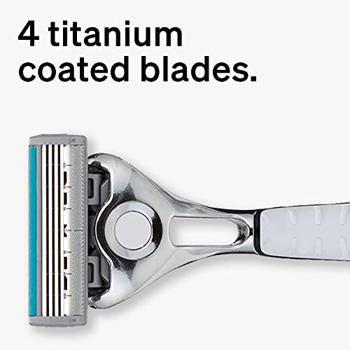 Schick Quattro Titanium Refills — Schick Quattro Refills, Men’s Razor Refills, 6 Count