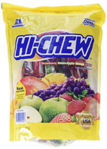 extra-large hi-chew fruit chews, variety pack, (165+ pcs) - 1 bag