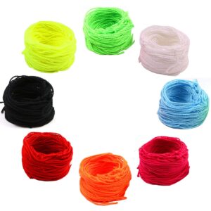 PENTA ANGEL 80 Yoyo String (10 Each - Florescent Lime Green, Yellow, Orange，Blue,Rose,Red,Black and White)