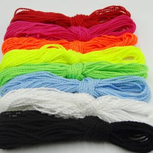 PENTA ANGEL 80 Yoyo String (10 Each - Florescent Lime Green, Yellow, Orange，Blue,Rose,Red,Black and White)