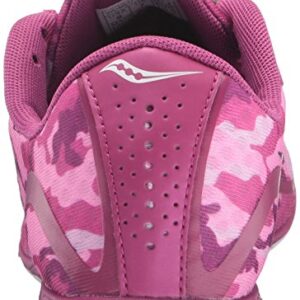 Saucony Women's Vendetta Track Shoe, Pink/White, 10.5 M US