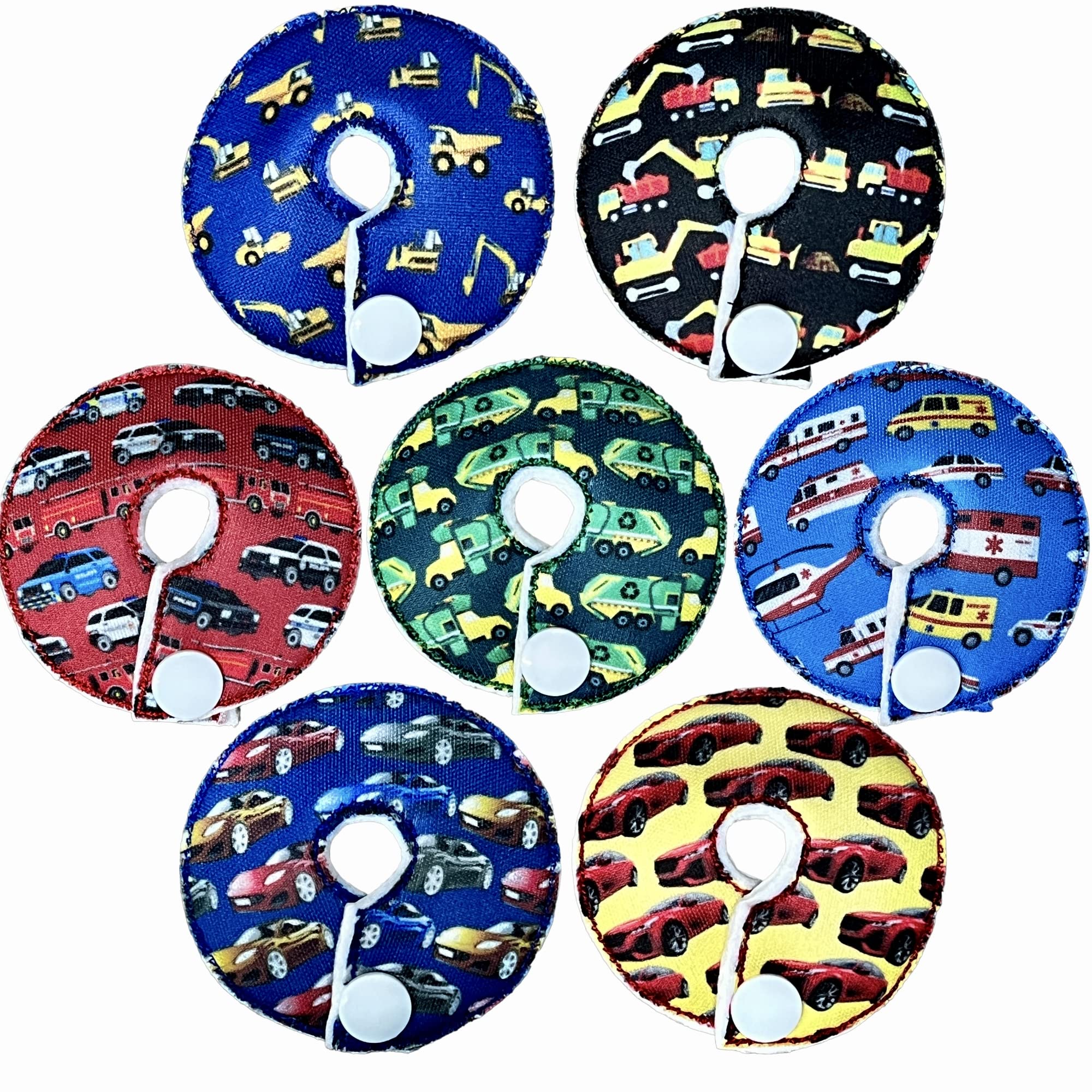 Cutie Button Pads G/j Tube Pad 7 Pack (Trucks/Cars)