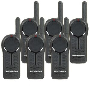 6 pack of motorola dlr1060 walkie talkie radios by motorola