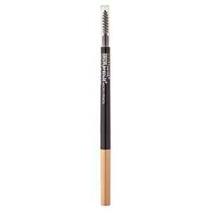 maybelline brow precise micro eyebrow pencil makeup, blonde, 0.002 oz.