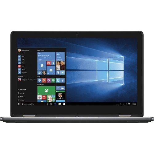 2016 DELL Inspiron i7568 Flagship High Performance 2-in-1 15.6" 4K Ultra HD Touchscreen Convertible Laptop PC, Intel Core i7-6500U Processor, 8GB RAM, 1TB HDD, Backlit Keyboard, Windows 10