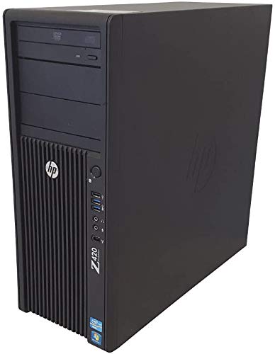 HP Z420 Workstation Computer - 8 Core Intel E5 2670 up to 3.3GHz CPU 20 MB Cache - 64GB DDR3 ECC RAM - NEW 1TB SSD + NEW 4TB HD - Nvidia Quadro 4000 2GB - 3D Rendering and Designing (Renewed)