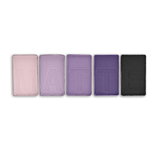 L.A. Colors 5 Color Matte Eyeshadow, Purple Cashmere, CEM473