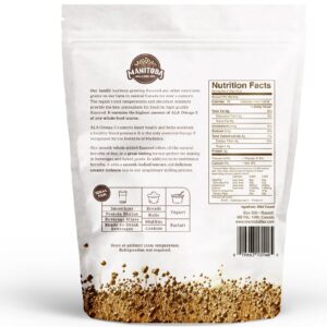 Ground Flax Seed | Manitoba Milling Co | One 1lb Bag | Smooth Milled Flaxseed Fiber with Protein, Omega 3 | Gluten Free, Non-GMO Gourmet Milled Flaxseed for Muffins, Yogurt, Smoothies