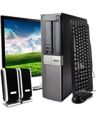 Dell OptiPlex 960 SFF Desktop Core 2 Duo 2.9GHz Processor 4GB Ram 320GB Hard Drive Windows 10 Home 19in Monitor (Brands may vary), Keyboard, Mouse, Speakers, WiFi Adapter Computer Package