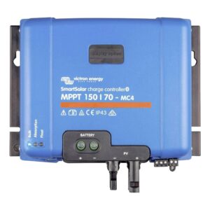 victron energy bluesolar mppt mc4 150v 70 amp 12/24/36/48-volt amp solar charge controller