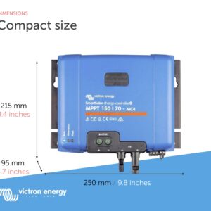 Victron Energy BlueSolar MPPT MC4 150V 70 amp 12/24/36/48-Volt amp Solar Charge Controller