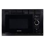 greystone p90d23ap-x3-fr03 black 0.9 cu. ft. built-in microwave with trim kit