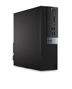 dell wt0tf optiplex 5040 sff small desktop (intel core i5-6500, 8gb 1600mhz ddr3l ram, 256gb ssd, windows 10 pro, black)