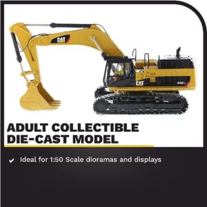 Diecast Masters 1:50 Caterpillar 374D L Excavator | High Line Series Cat Trucks & Construction Equipment | 1:50 Scale Model Collectible | 85274