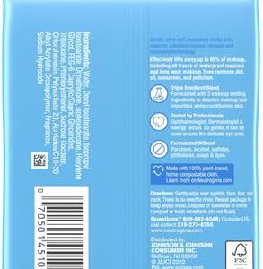 Neutrogena Make-Up Remover Cleansing Towelettes, 7 Count, Packaging May Vary