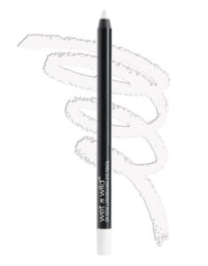 wet n wild eyeliner pencil on edge longwearing matte eye liner, long lasting, smudge proof, fade resistant, highly pigmented, creamy smooth soft gliding, white to my yang