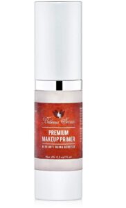 premium foundation makeup primer- anti aging fine lines wrinkles & pore minimizer primer - enriched with vitamin a c & e for flawless skin- waterproof makeup base - made in the usa