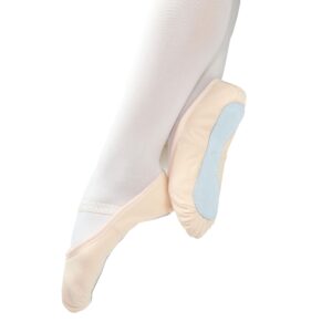 Danzcue Adult Full Sole Pink Canvas Ballet Slipper 3.5 M US