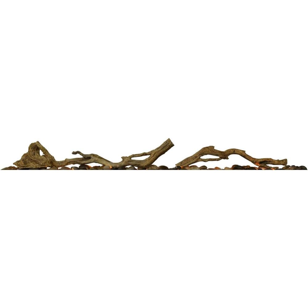 Dimplex Driftwood and River Rock Accessory for 50" Prism Series Linear Fireplaces (Model: LF50DWS-KIT)