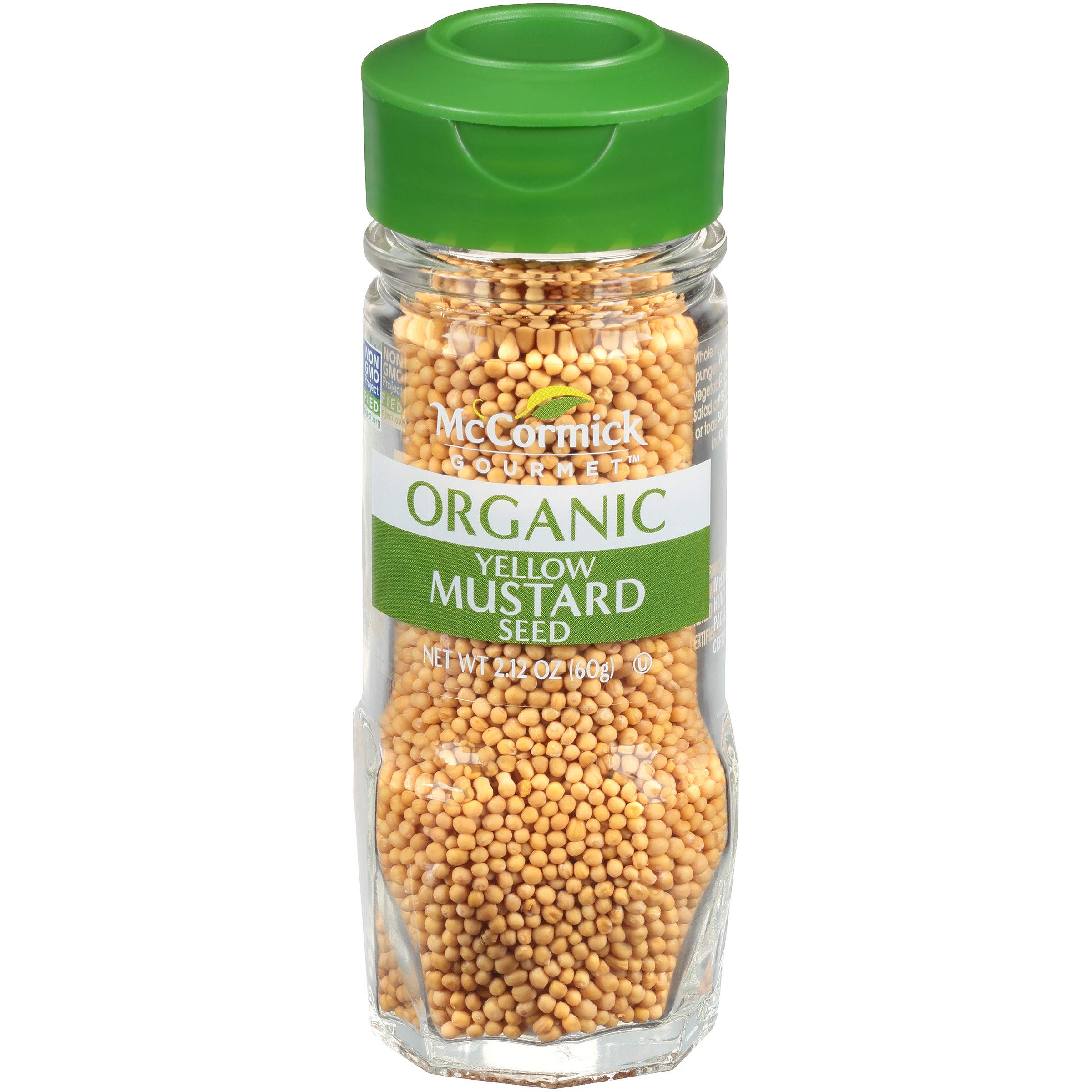 McCormick Gourmet Organic Yellow Mustard Seed, 2.12 oz