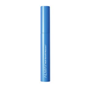 almay mascara, volume, length, definition & conditioning, multi-benefit eye makeup, hypoallergenic and-fragrance free, 502 black, 0.24 fl oz