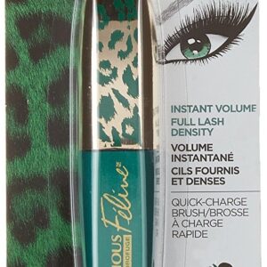 L'Oreal Paris Voluminous Feline Waterproof Mascara, Black, 1 Tube