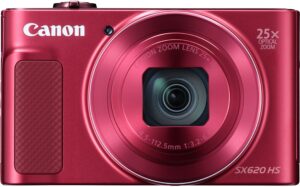 canon powershot sx620 hs red, 1073c003 (international model)