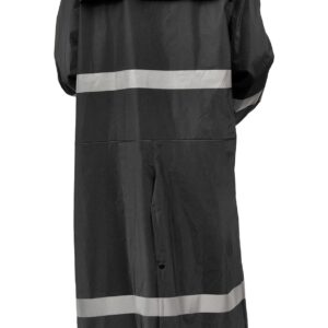 Galeton Men's Standard Raincoat, Black, Large