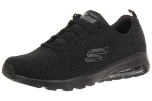 skechers sport women's skech air extreme awaken fashion sneaker,black,7.5 m us