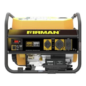 firman p03601 portable generator, 3650-watt, recoil start, 14 hour run time - quantity 1