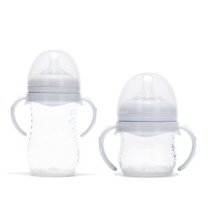 ROMIRUS Bottle Handle Grip Compatible for Philips Avent Natural Baby Feeding Bottle (Set of 4)