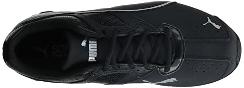 PUMA Men's Tazon 6 FM Puma Black/ Puma Silver Running Shoe - 11 D(M) US