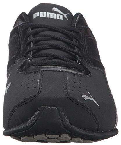 PUMA Men's Tazon 6 FM Puma Black/ Puma Silver Running Shoe - 11 D(M) US