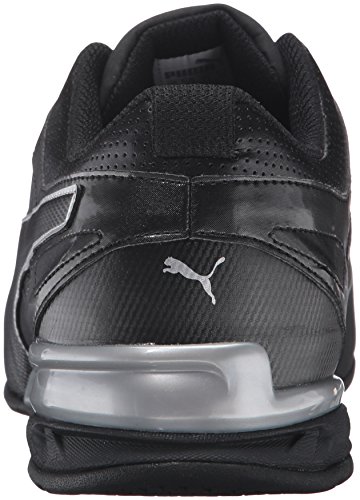 PUMA Men's Tazon 6 FM Puma Black/ Puma Silver Running Shoe - 11 D(M) US