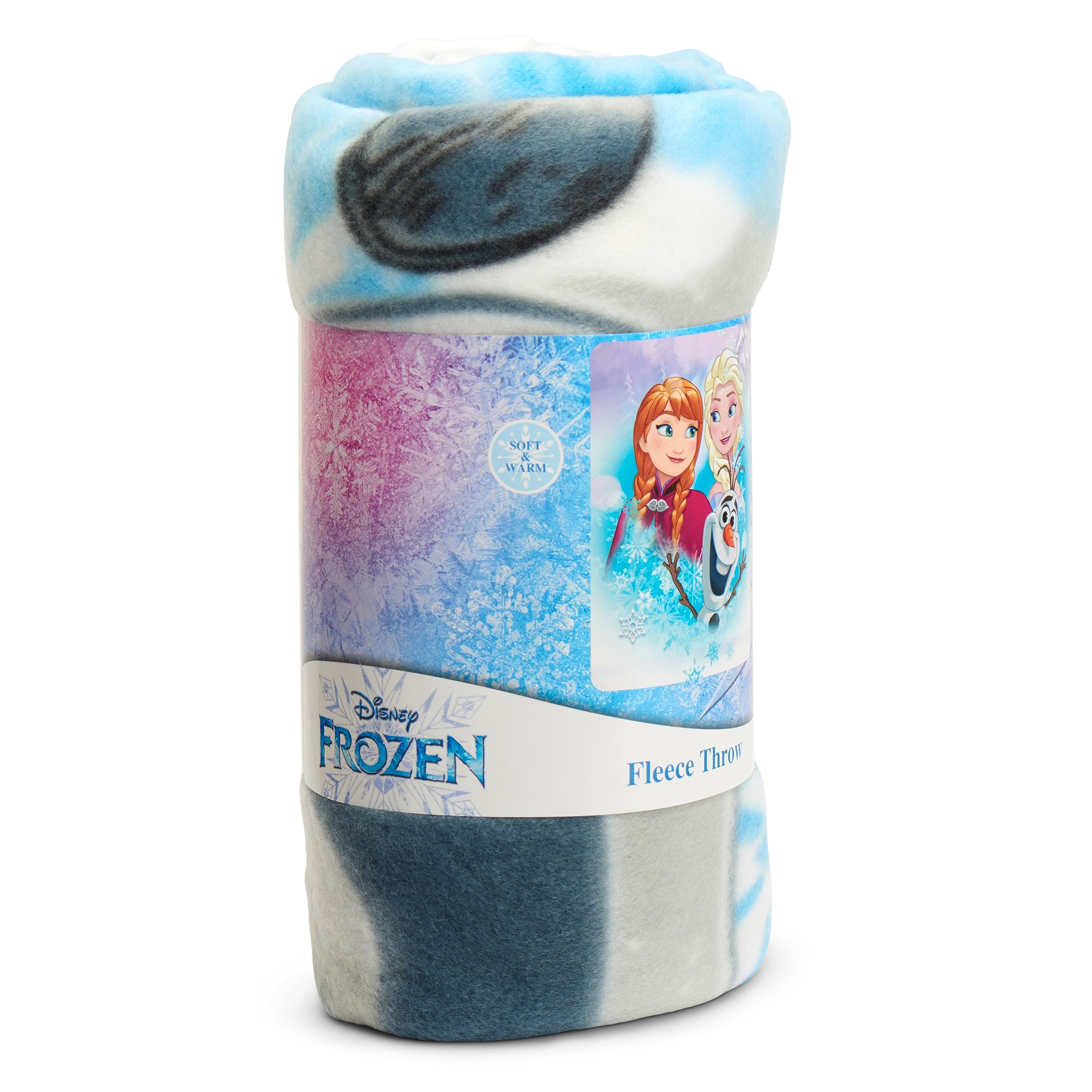 Northwest Disney Frozen, 'Snow Journey' Fleece Throw Blanket, 45' x 60', Multi Color, 1 Count