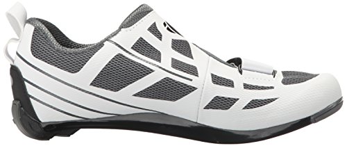 Pearl Izumi Women's W TRI Fly Select V6 Cycling Shoe, White/Shadow Grey, 36 EU/5.2 B US