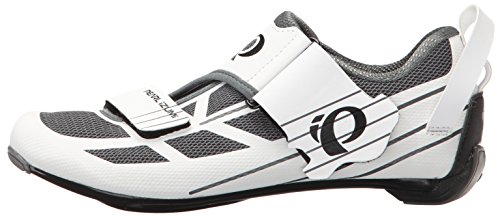 Pearl Izumi Women's W TRI Fly Select V6 Cycling Shoe, White/Shadow Grey, 36 EU/5.2 B US