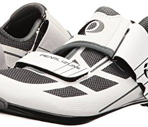 Pearl Izumi Women's W TRI Fly Select V6 Cycling Shoe, White/Shadow Grey, 36 EU/5.2 B US