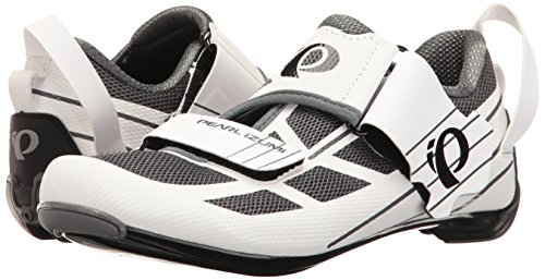 Pearl Izumi Women's W TRI Fly Select V6 Cycling Shoe, White/Shadow Grey, 36 EU/5.2 B US