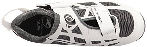 Pearl Izumi Women's W TRI Fly Select V6 Cycling Shoe, White/Shadow Grey, 36 EU/5.2 B US