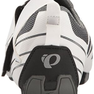 Pearl Izumi Women's W TRI Fly Select V6 Cycling Shoe, White/Shadow Grey, 36 EU/5.2 B US