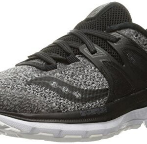 Saucony Women's Triumph ISO 3 LR Running Shoe, Grey/Black, 6.5 M US