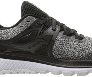 Saucony Women's Triumph ISO 3 LR Running Shoe, Grey/Black, 6.5 M US