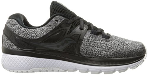 Saucony Women's Triumph ISO 3 LR Running Shoe, Grey/Black, 6.5 M US