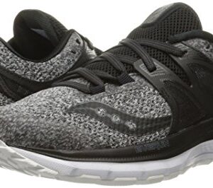 Saucony Women's Triumph ISO 3 LR Running Shoe, Grey/Black, 6.5 M US