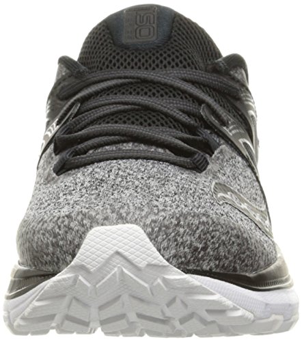 Saucony Women's Triumph ISO 3 LR Running Shoe, Grey/Black, 6.5 M US