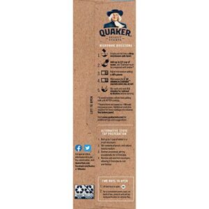 Quaker, Instant Steel Cut Oatmeal, Cranberries And Blueberries, 8 Ct