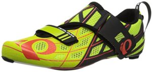 pearl izumi tri fly pro v3, lime punch/black, 41.0