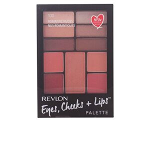 revlon eyes, cheeks + lips pallet, romantic nudes